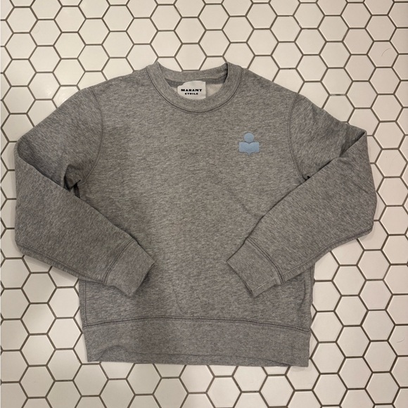 Isabel Marant | Tops | Isabel Marant Prissa Logo Sweatshirt | Poshmark